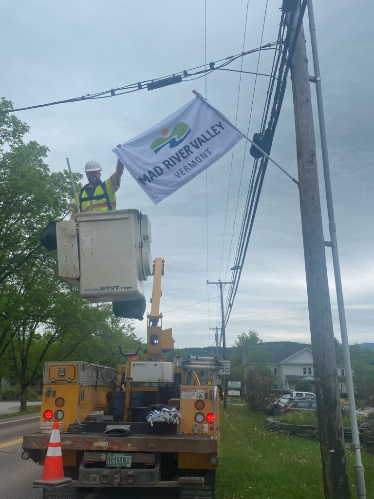 Flags Fly Downtown - Mad River Valley Chamber of Commerce